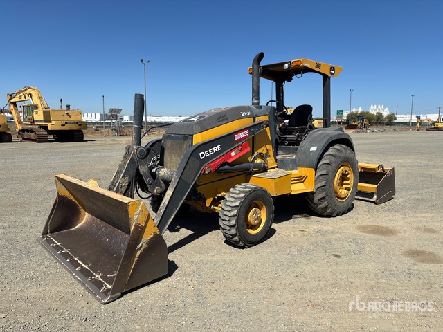 2021 John Deere 210LE 4x4 Landscape Loader | Ritchie Bros. Auctioneers