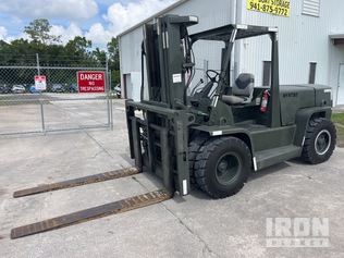1990 Hyster S155XL 10000 lb 4x2 Rough Terrain Forklift in Lake Suzy ...