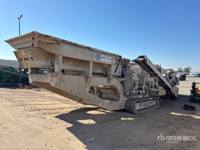 2016 KPI-JCI FT4250 Tracked Closed Circuit Impact Crusher Plant ...