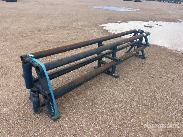 Quantity of (2) Qte De Racks A Godets Bucket Storage Rack | Ritchie ...