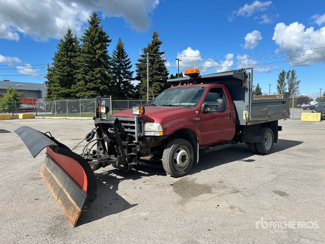 2002 Ford F-550 4x4 Snow Plow Truck | Ritchie Bros. Auctioneers