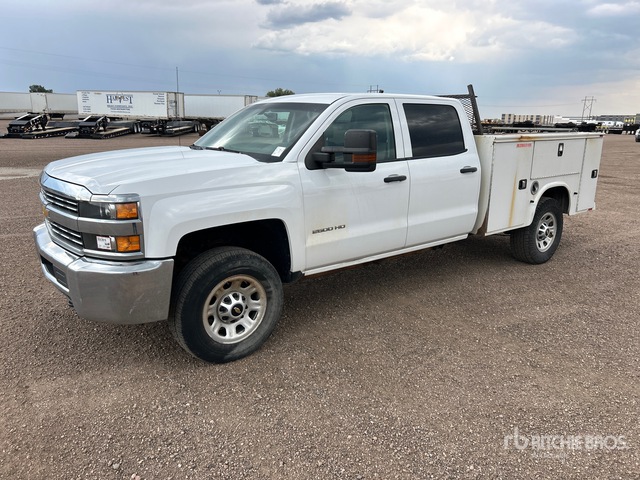 2018 Chevrolet Silverado 2500HD 4x4 Crew Cab Pickup | Ritchie Bros ...