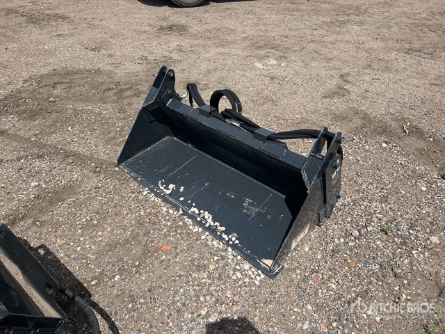 Wolverine MBW-11-48w 24 in General Purpose Mini Skid Steer Bucket ...