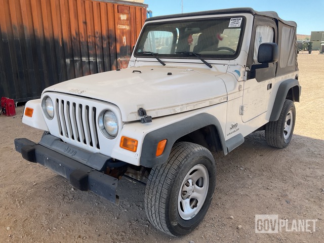Surplus 2006 Jeep Wrangler 4x4 SUV in Yermo, California, United States ...