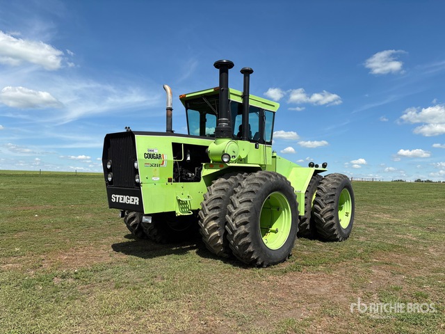 1981 Steiger Cougar III ST251 Articulated Tractor | Ritchie Bros ...