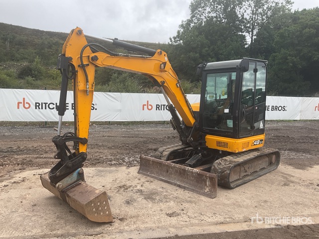 2018 JCB 48Z-1 Mini Excavator | Ritchie Bros. Auctioneers
