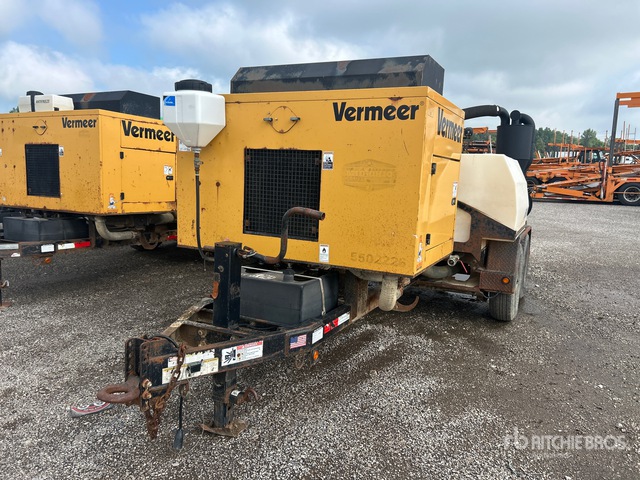 2012 Vermeer V500LE-HD 500 gal T/A Remorque à excavation sous vide ...