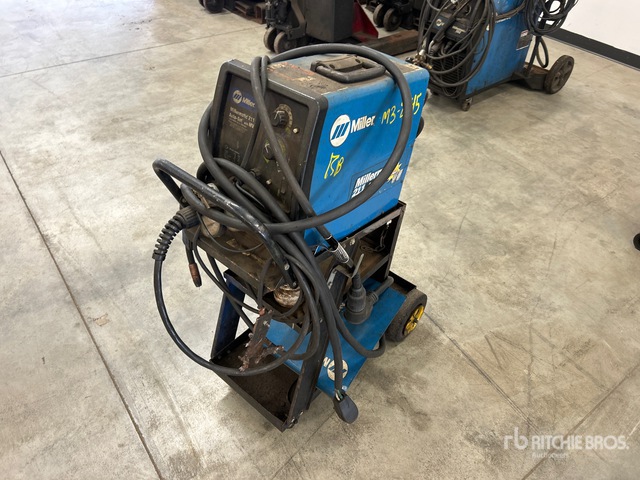 2010 Miller Millermatic 211 23.5 A Mobile MIG Electric Welder | Ritchie ...