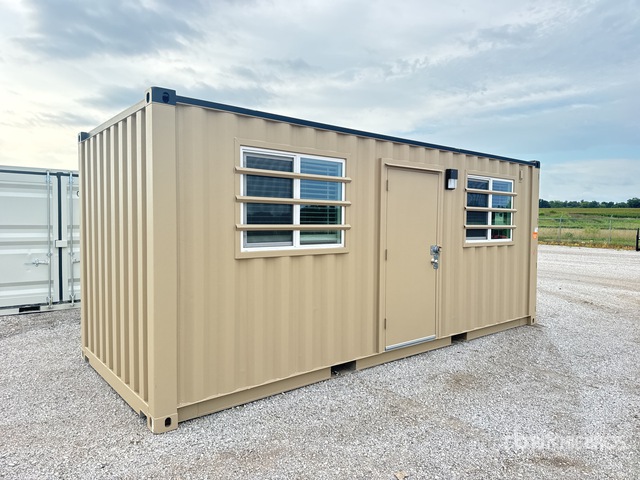 20 ft x 8 ft Containerized Mobile Office (Unused) | Ritchie Bros ...