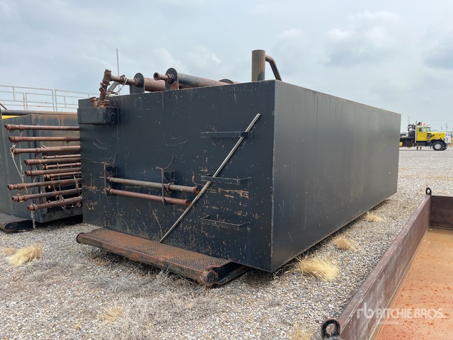 Skid Mounted Steel 20 Ft x 10 Ft Blowout Tank | Ritchie Bros. Auctioneers