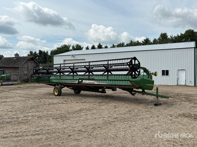 2000 John Deere 930D 30 ft Draper Combine Header | Ritchie Bros ...