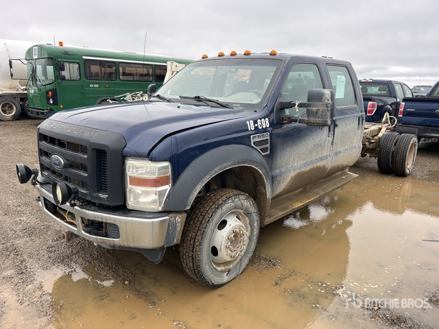 2010 Ford F-550 XL 4x4 Crew Cab Cab and Chassis | Ritchie Bros. Auctioneers