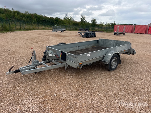 2014 Hubiere H211L 720 kg S/A Remorque 1 Essieu Equipment Trailer ...