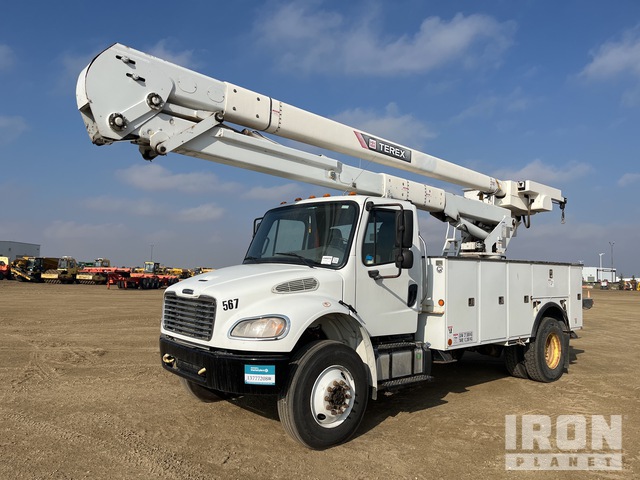2016 Terex Hi-Ranger 5TC-55 55 ft on 2017 Freightliner M2 106 4x4 ...