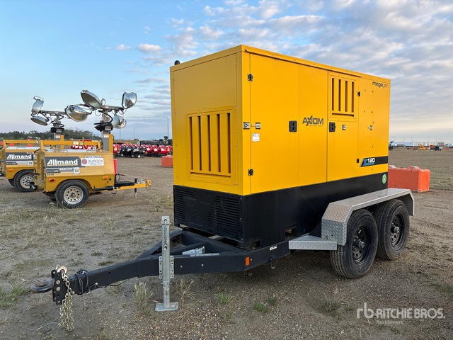 2022 Megagen Z120 96 kW Mobile Generator Set | Ritchie Bros. Auctioneers
