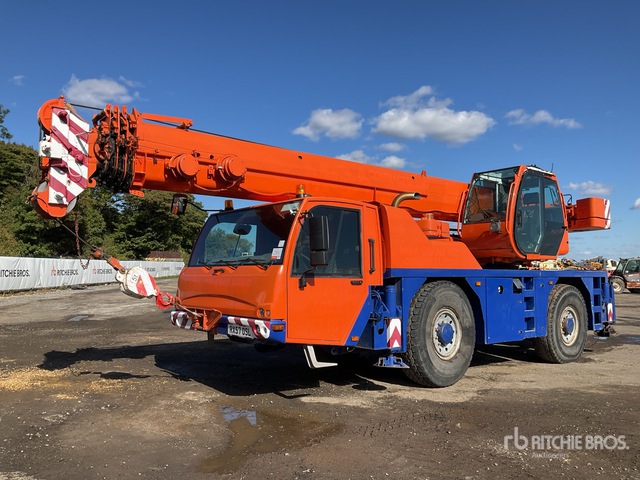2008 Terex Demag AC40/2L 40 ton 4x4x4 All Terrain Crane | Ritchie Bros ...