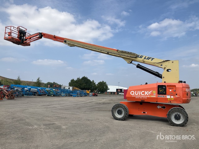 2016 JLG 860SJ 4WD Diesel Diesel Boom 28MTR Articulating Boom Lift ...