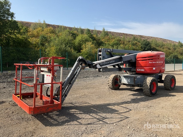 2016 Skyjack SJ51AJ 4WD Diesel Articulating Boom Lift | Ritchie Bros ...