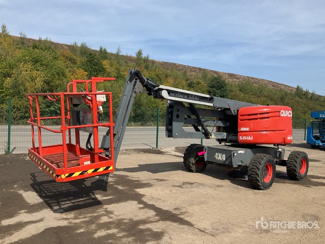 2016 Skyjack SJ51AJ 4WD Diesel Articulating Boom Lift | Ritchie Bros ...