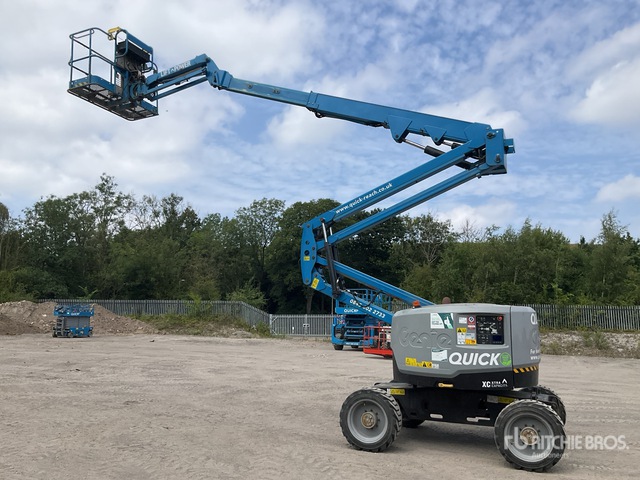 2021 Genie Z45 4WD Diesel Diesel Boom 15MTR artic Nacelle articulée ...