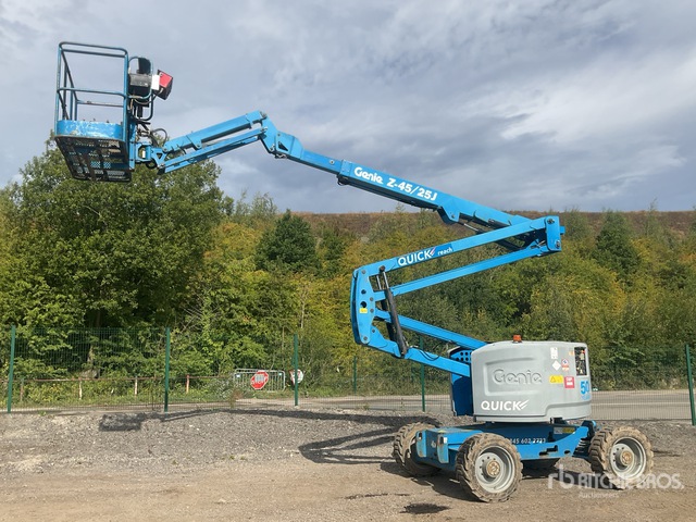 2016 Genie Z45/25J 4WD Diesel Articulating Boom Lift | Ritchie Bros ...