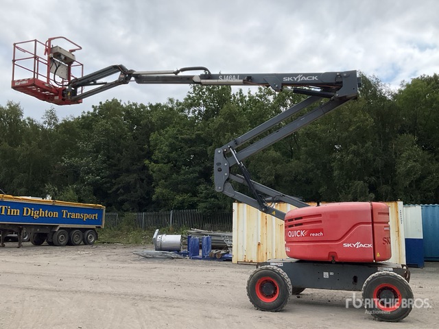 2016 Skyjack SJ46AJ 4WD Diesel Articulating Boom Lift | Ritchie Bros ...