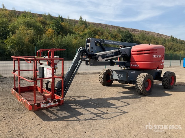 2016 Skyjack SJ46AJ 4WD Diesel Articulating Boom Lift | Ritchie Bros ...