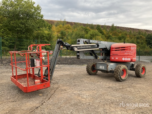 2014 Skyjack SJ51AJ 4WD Diesel Articulating Boom Lift | Ritchie Bros ...
