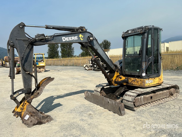 2008 John Deere 50D Mini Excavator | Ritchie Bros. Auctioneers