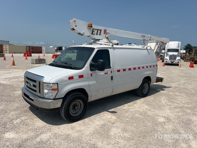 2005 ETI 29SNV 29 ft on 2011 Ford E-350 4x2 Van Mounted Aerial Lift ...