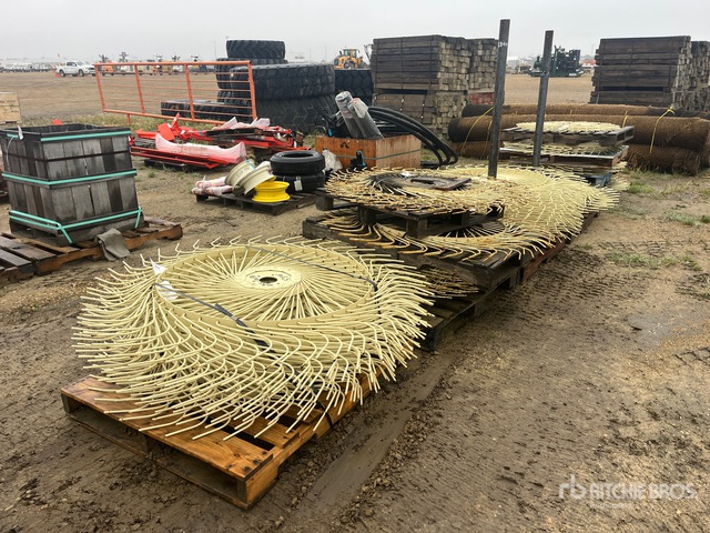 Quantity of (5) Pallets of Hay Rake Wheel | Ritchie Bros. Auctioneers