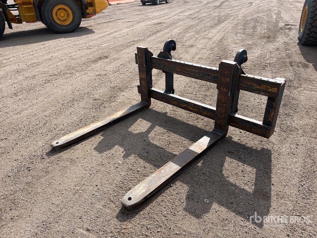 Volvo 56 in Wheel Loader Forks - Fits Volvo L70D | Ritchie Bros ...