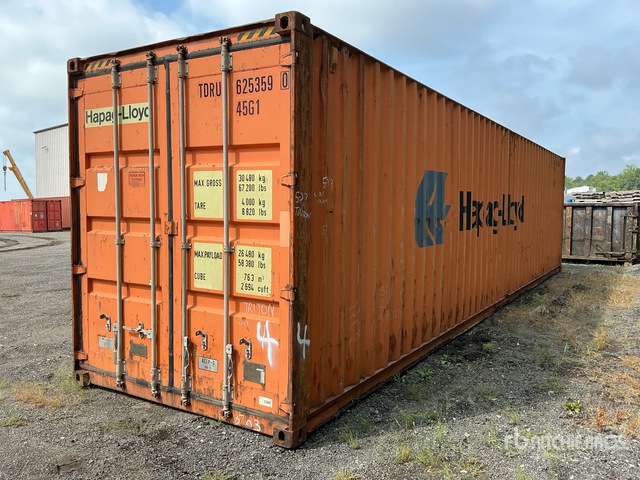 40 ft High Cube Storage Container | Ritchie Bros. Auctioneers