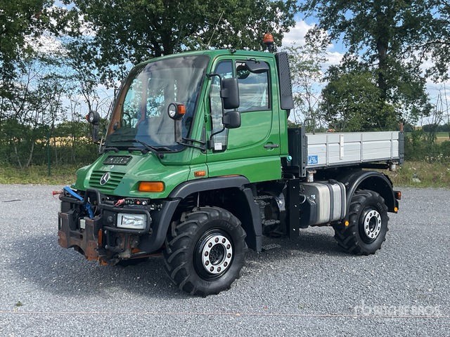 2007 Mercedes-Benz Unimog U400 4x4 Nutzkraftwagen | Ritchie Bros ...