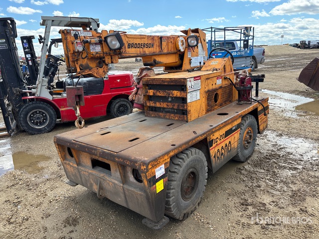 2004 Broderson IC-20-1G 5000 lb Carry Deck Crane (Inoperable) | Ritchie ...