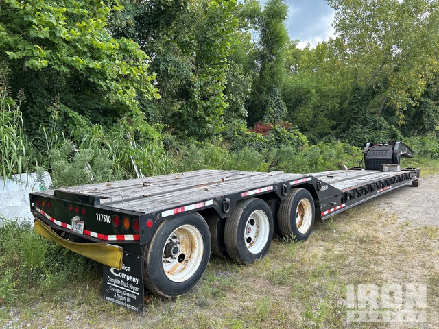 2005 Etnyre PRTN55ETD3PS 55 ton Tri/A Single Drop Removable Gooseneck ...