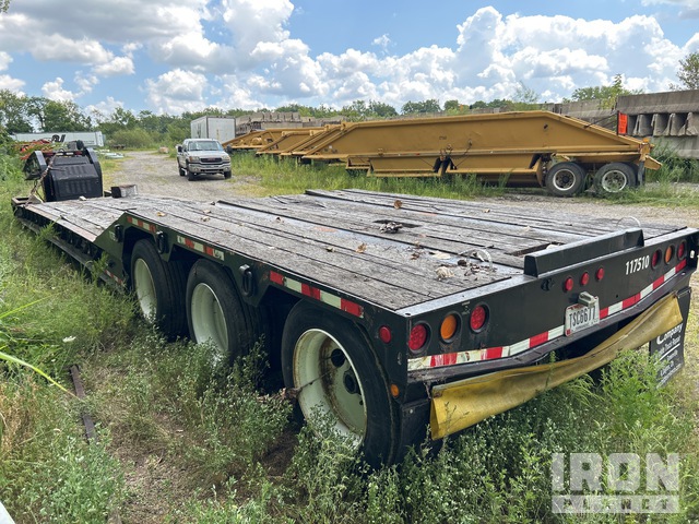 2005 Etnyre PRTN55ETD3PS 55 ton Tri/A Single Drop Removable Gooseneck ...
