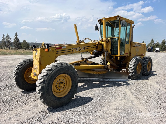1992 John Deere 770BH Motor Grader | Ritchie Bros. Auctioneers