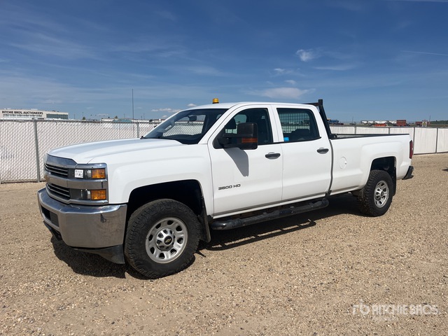 2018 Chevrolet Silverado 3500HD 4x4 Crew Cab Pickup | Ritchie Bros ...