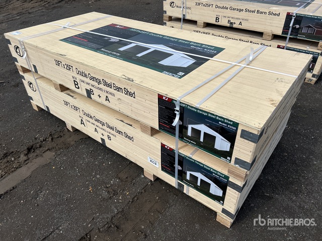 KJ 33 ft x 25 ft Double Garage (Unused) | Ritchie Bros. Auctioneers