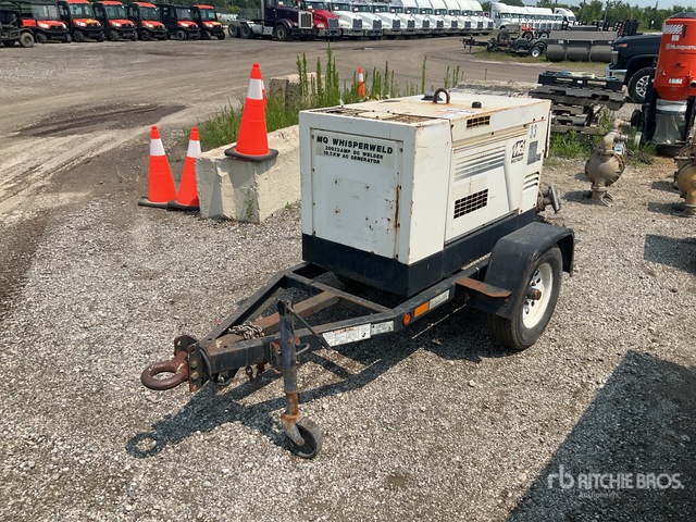 2013 Multiquip DLW330X2 280 A Mobile Stick Engine Driven Welder ...