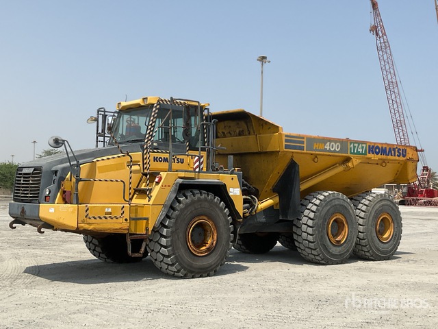 2015 Komatsu HM400-3 Articulated Dump Truck | Ritchie Bros. Auctioneers