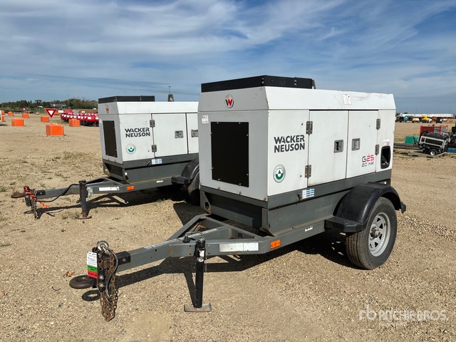 Wacker G-25 19.5 kW Mobile Generator Set | Ritchie Bros. Auctioneers