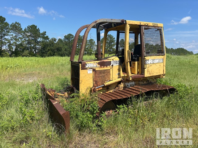 1998 John Deere 550 Crawler Dozer (Inoperable) in Jacksonville, Florida ...