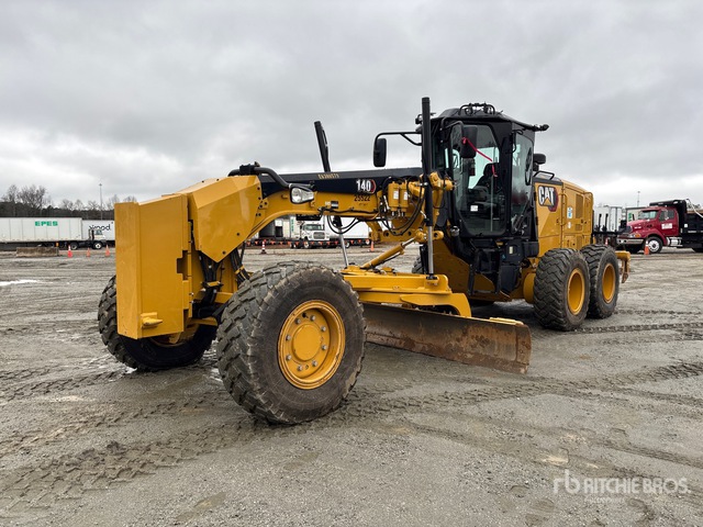 2022 Cat 140 AWD Motor Grader | Ritchie Bros. Auctioneers