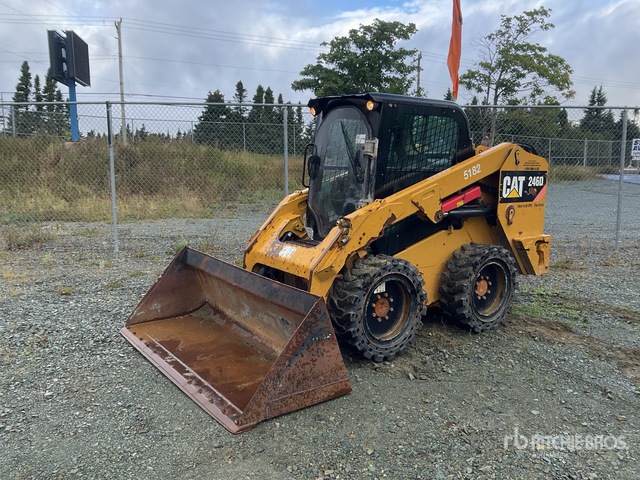 2015 Cat 246D Two-Speed High Flow XPS Skid Steer Loader | Ritchie Bros ...
