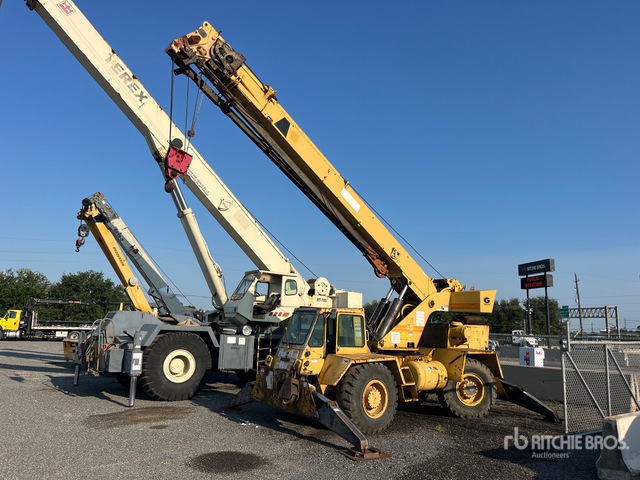 1980 Grove RT-58C 18 ton 4x4x4 Rough Terrain Crane (Inoperable ...
