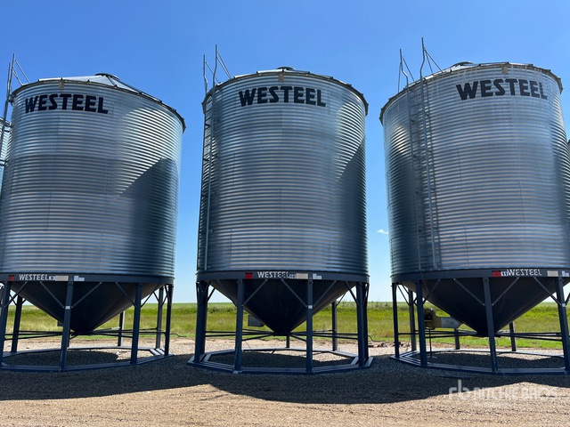 Westeel +/- 4400 bu 5 Ring Hopper Grain Bin | Ritchie Bros. Auctioneers