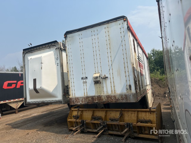 2002 Ty-Crop 28 ft Tri/A Super B-Train Lead Chip Trailer | Ritchie Bros ...