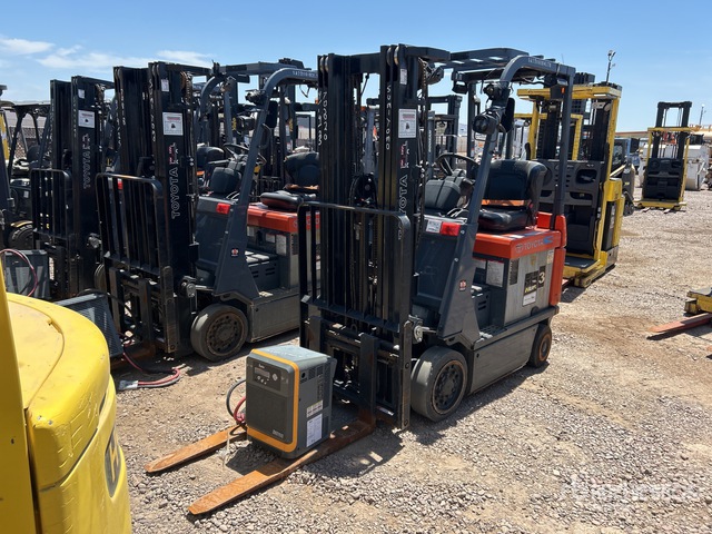 2020 Toyota 7FBCU18 2900 lb Electric Forklift | Ritchie Bros. Auctioneers